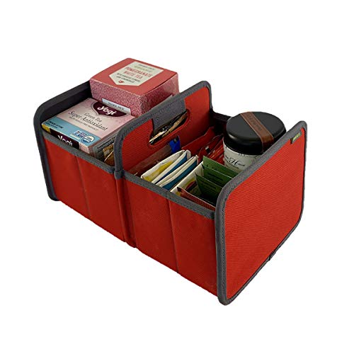 meori Mini Foldable Storage Box, Double, Red