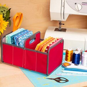 meori Mini Foldable Storage Box, Double, Red