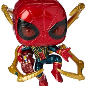 Funko Pop! Marvel: Avengers Endgame - Iron Spider with Nano Gauntlet, Multicolor (45138),3.75 inches