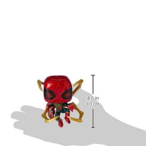 Funko Pop! Marvel: Avengers Endgame - Iron Spider with Nano Gauntlet, Multicolor (45138),3.75 inches