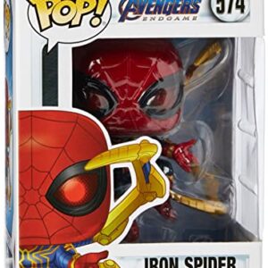 Funko Pop! Marvel: Avengers Endgame - Iron Spider with Nano Gauntlet, Multicolor (45138),3.75 inches