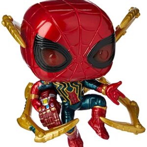 Funko Pop! Marvel: Avengers Endgame - Iron Spider with Nano Gauntlet, Multicolor (45138),3.75 inches