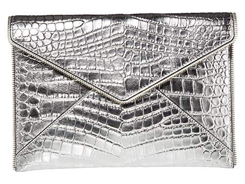 Rebecca Minkoff Leo Clutch, Silver