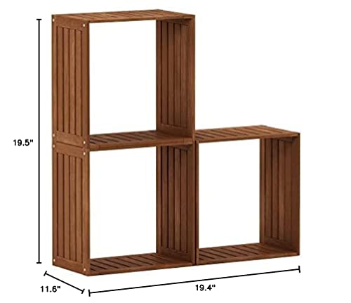 Furinno FG181364 Tioman Stacking Shelf, Natural