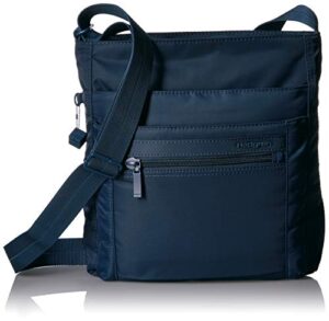 hedgren orva rfid slim shoulder bag, dress blue