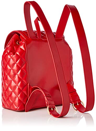 Love Moschino Quilted Nappa Pu, Women’s, Red (Rosso), 15x10x15 cm (W x H L)