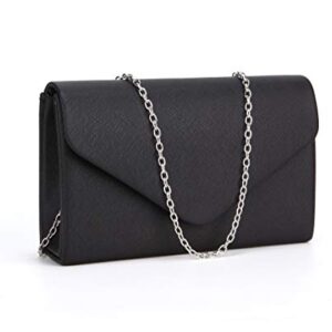 Nodykka Purses and Handbags Envelope Evening Clutch Crossbody Bags Faux Learther Classic Wedding Party Bag for Women