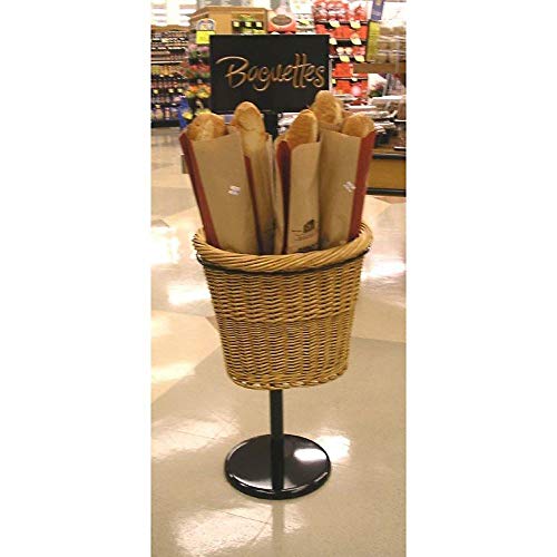 Mobile Merchandisers Single Basket Stand