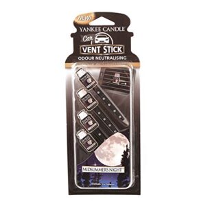 yankee candle 5038580004281 car vent stick midsummer’s night op-4 szt. ycvsmn, one size.