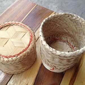 Mini Sticky Rice Basket (Pack of 3)