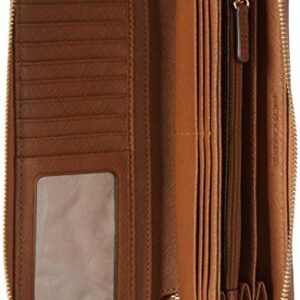 Leather Continental Wristlet