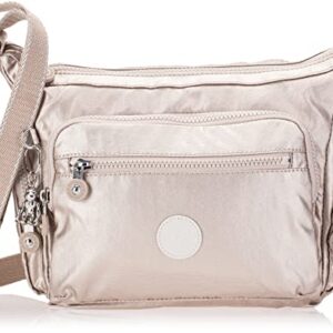 Kipling Women's Gabbie Small Crossbody, Lightweight Everyday Purse, Casual Shoulder Bag, Metallic Glow