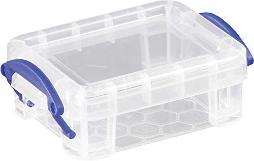 Really Useful Boxes 0.2 Litre Rectangle Really Useful Box Clear