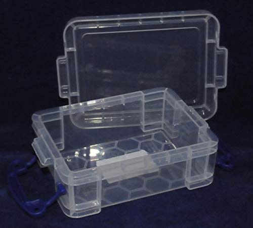 Really Useful Boxes 0.2 Litre Rectangle Really Useful Box Clear