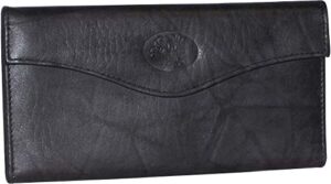 buxton rfid organizer clutch wallet one size black