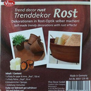 Viva Decor Rusty & Patina Kit, 12.6x11.5x7.8 cm, Multi/Colour