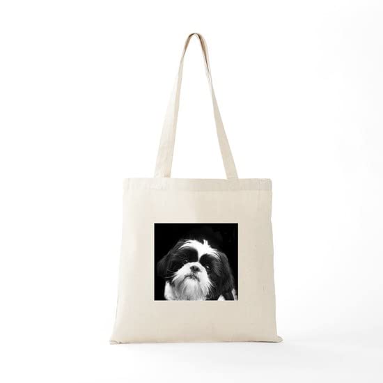 CafePress Shih Tzu Dog Tote-Bag Natural Canvas Tote-Bag,Shopping-Bag