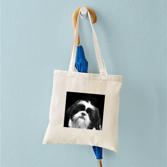 CafePress Shih Tzu Dog Tote-Bag Natural Canvas Tote-Bag,Shopping-Bag