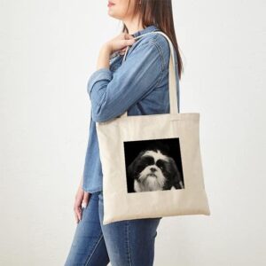 CafePress Shih Tzu Dog Tote-Bag Natural Canvas Tote-Bag,Shopping-Bag