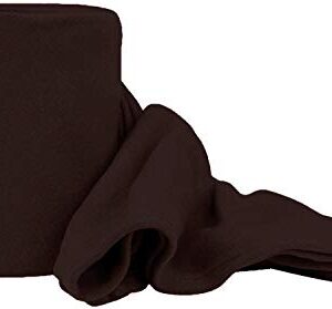 The Home Talk Store Polar Fleece Bed Blanket | Thermal Lightweight Spread | Poly-Fiber | All Season Cozy Throw Paw Blankets for Dogs, Cats | Pet Blankets | Twin Size | 56’’ x 92’’ | Coffee Brown