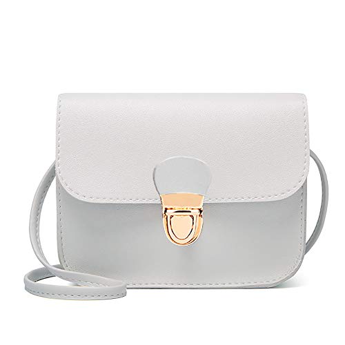 AMHDV Small Crossbody Bags for Kids and Girl (S3-white)