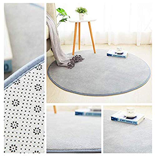 Green Marijuana Leaf Weed Black Round Floor Rug Soft Non-Slip 24 Inch Round Kitchen Floor Mat Soft Entrance Door Mat Round Floor Rug Area Rug for Chair Living Room Bedroom