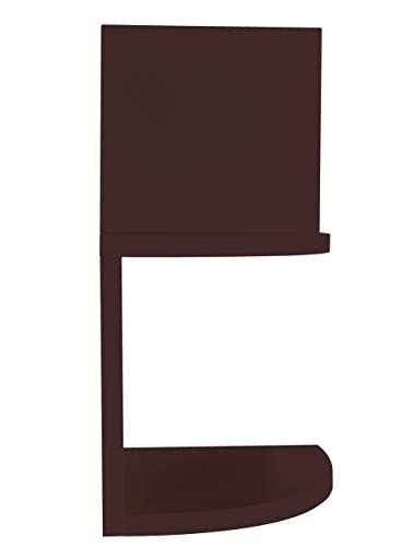 Kiera Grace Priva Corner Shelf, Set of 2, Espresso