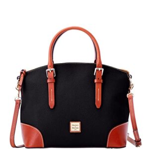 dooney & bourke pebble grain domed satchel