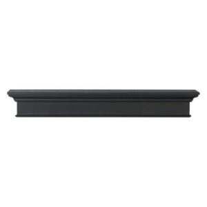 Pearl Mantels Mantel Shelf, 48", Black