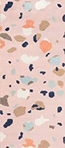 Novogratz by Momeni Jem Terri Area Rug, 2'3" X 8' Runner, PINK