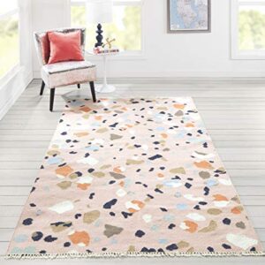 Novogratz by Momeni Jem Terri Area Rug, 2'3" X 8' Runner, PINK