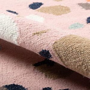 Novogratz by Momeni Jem Terri Area Rug, 2'3" X 8' Runner, PINK