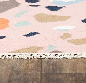 Novogratz by Momeni Jem Terri Area Rug, 2'3" X 8' Runner, PINK