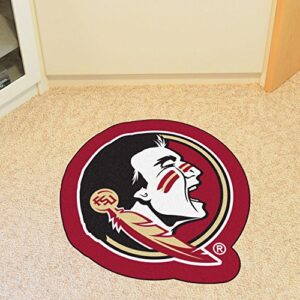 FANMATS NCAA Florida State University Seminoles Nylon Face Mascot Rug , Approx. 3 ft x 4 ft