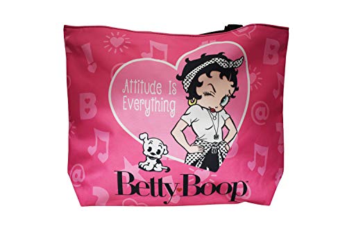 Betty Boop Large Tote Bag - Attitude is Everything