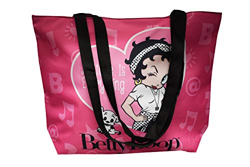 Betty Boop Large Tote Bag - Attitude is Everything