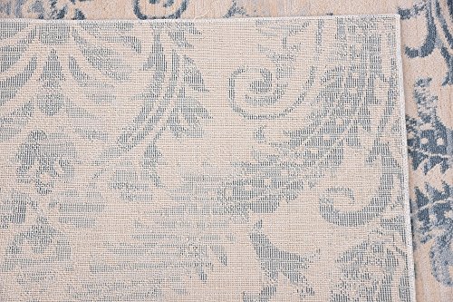 Unique Loom Paris Collection Pastel Tones Traditional Distressed Blue Area Rug (8' 0 x 10' 0)