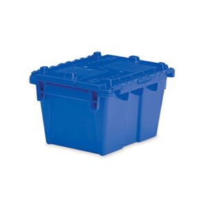 large storage tote large 21.8″l x 15.2″w x 12.9″h – blue