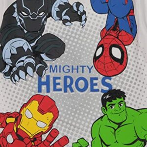 Marvel Avengers Super Hero Adventures Spider-Man Hulk Iron Man Toddler Boys 4 Pack Graphic T-Shirts 4T