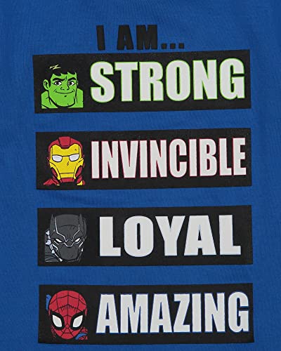 Marvel Avengers Super Hero Adventures Spider-Man Hulk Iron Man Toddler Boys 4 Pack Graphic T-Shirts 4T