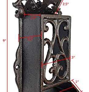 NACH Cast Iron Vintage Match Box Holder