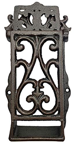 NACH Cast Iron Vintage Match Box Holder