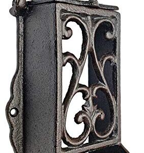 NACH Cast Iron Vintage Match Box Holder