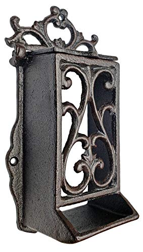 NACH Cast Iron Vintage Match Box Holder