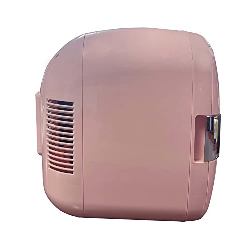 FRIGIDAIRE EFMIS462-PINK 12 Can Retro Mini Portable Personal Fridge/Cooler for Home, Office or Dorm, Pink