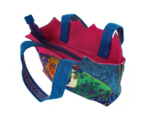 Laurel Burch `Celestial Felines` Medium Tote Purse