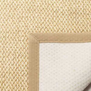 Safavieh Natural Fiber Collection 8' x 10' Ivory/Beige NF152A Border Sisal Area Rug