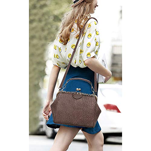 Abuyall Crossbag Totes Bag Satchel Cross Purse Retro Handbags for Women Pt6