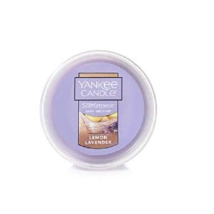 Yankee Candle 2 Lemon Lavender Scenterpiece Easy Meltcup Wax Melt Cup (NET WT 2.2 OZ | 61g Each)