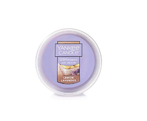 Yankee Candle 2 Lemon Lavender Scenterpiece Easy Meltcup Wax Melt Cup (NET WT 2.2 OZ | 61g Each)